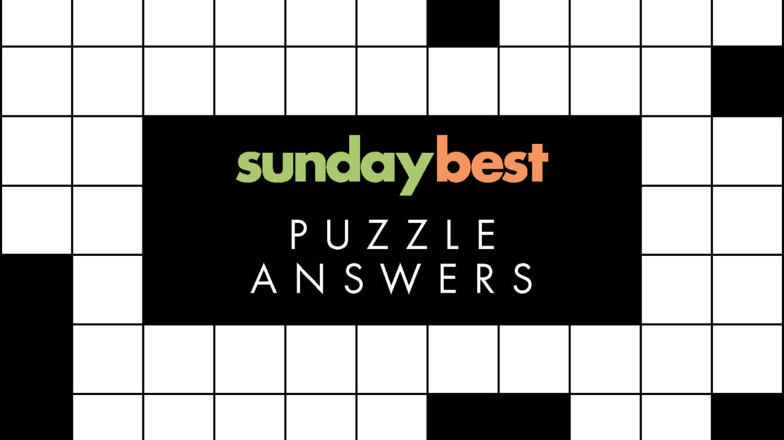 Sunday Best Puzzle Answers - The Bend Magazine