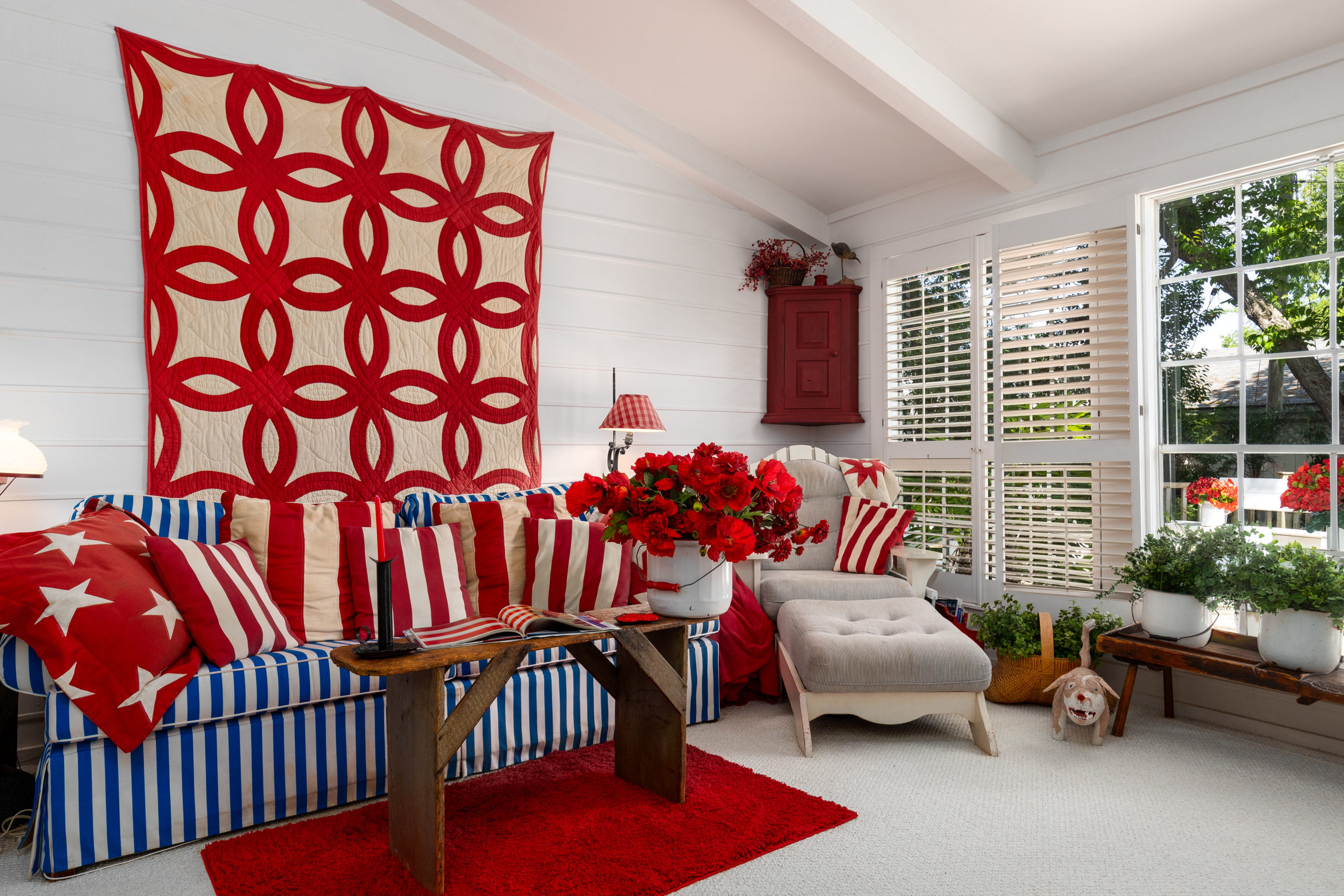 The Del Mar Neighborhood Features a Home Filled with Patriotic Spirit ...