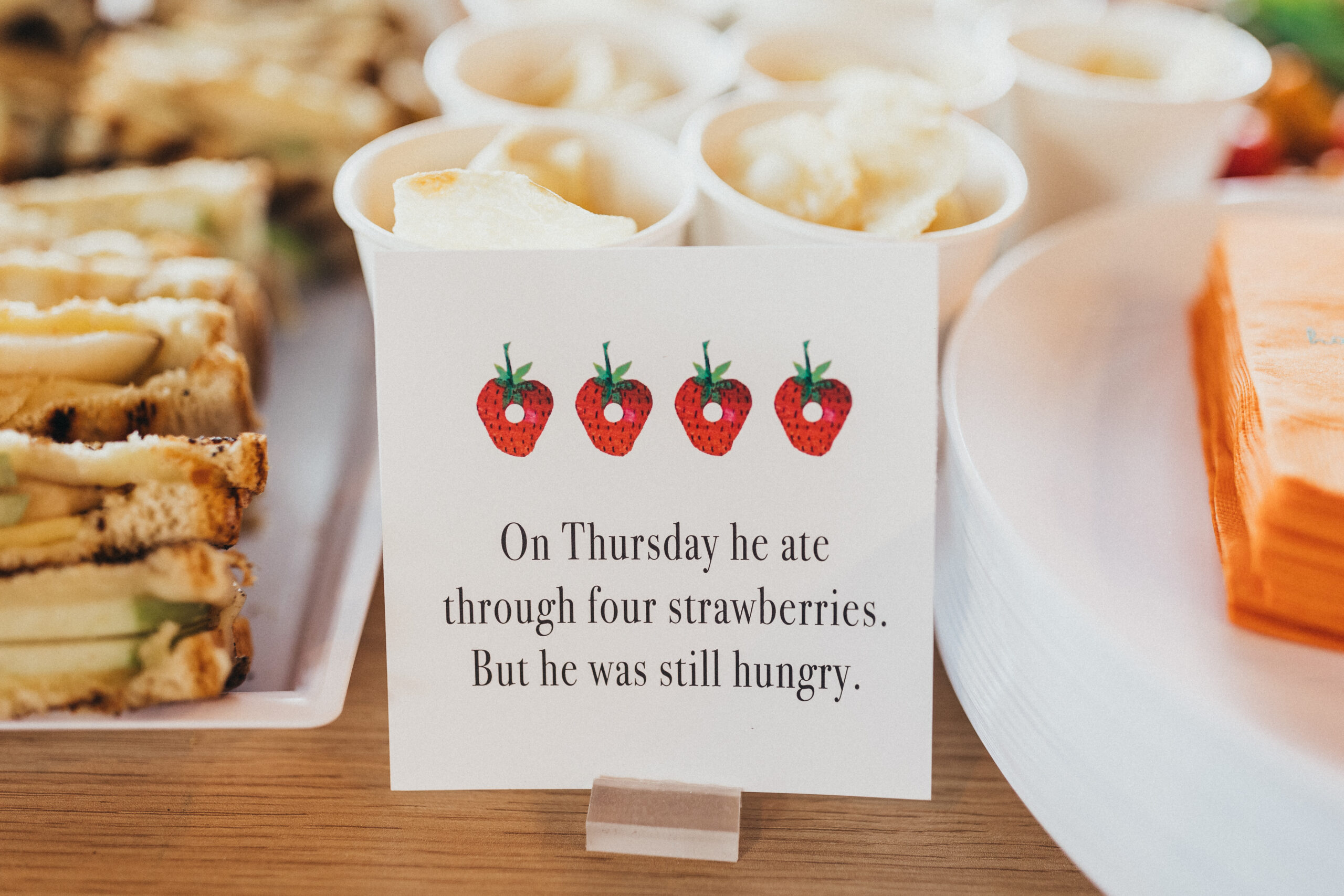 The Very Hungry Caterpillar Themed Birthday Party at BUS