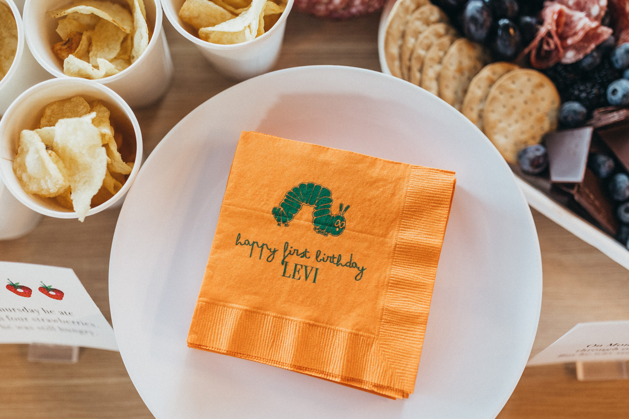 The Very Hungry Caterpillar Themed Birthday Party at BUS