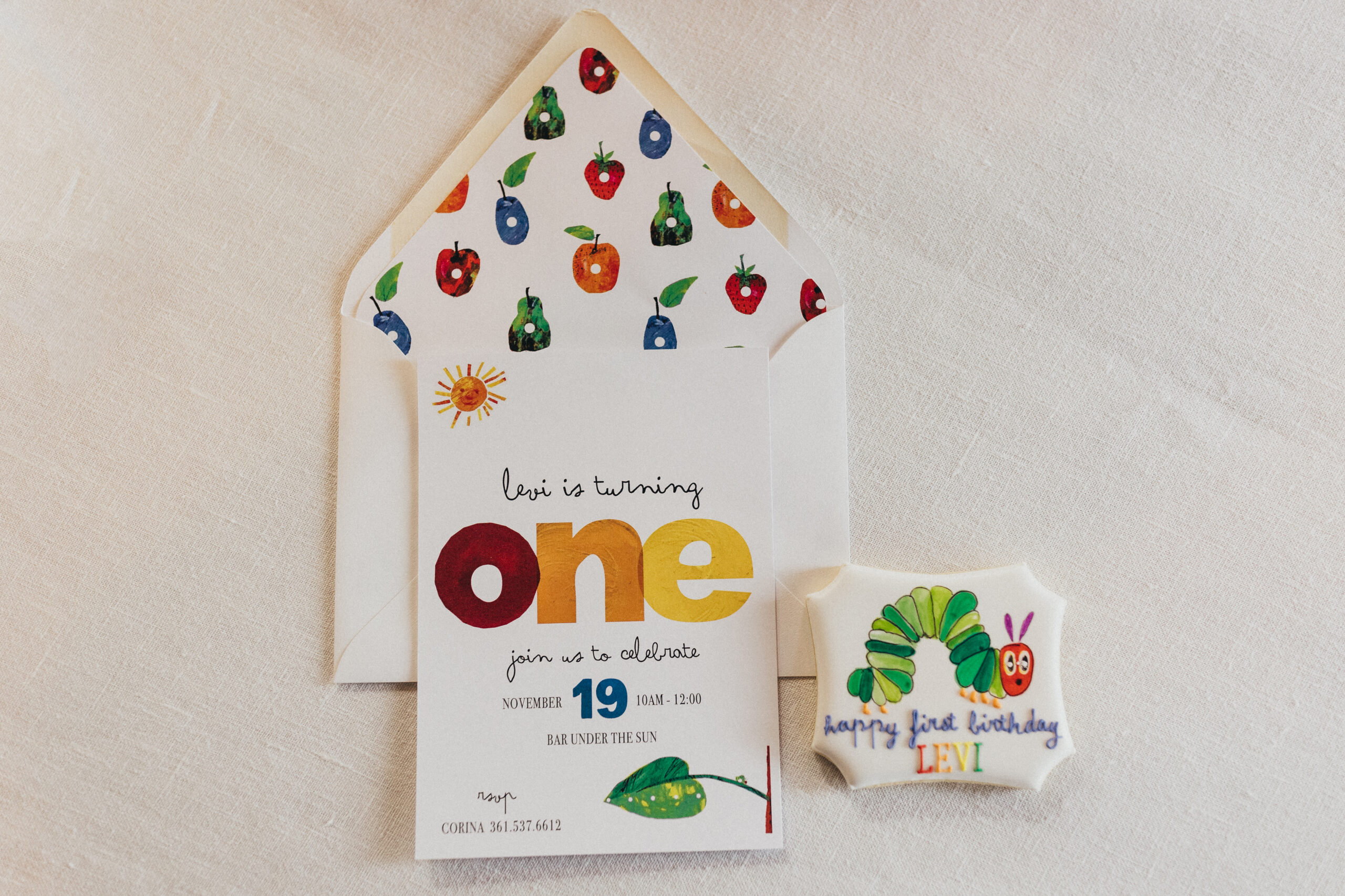 The Very Hungry Caterpillar Themed Birthday Party at BUS