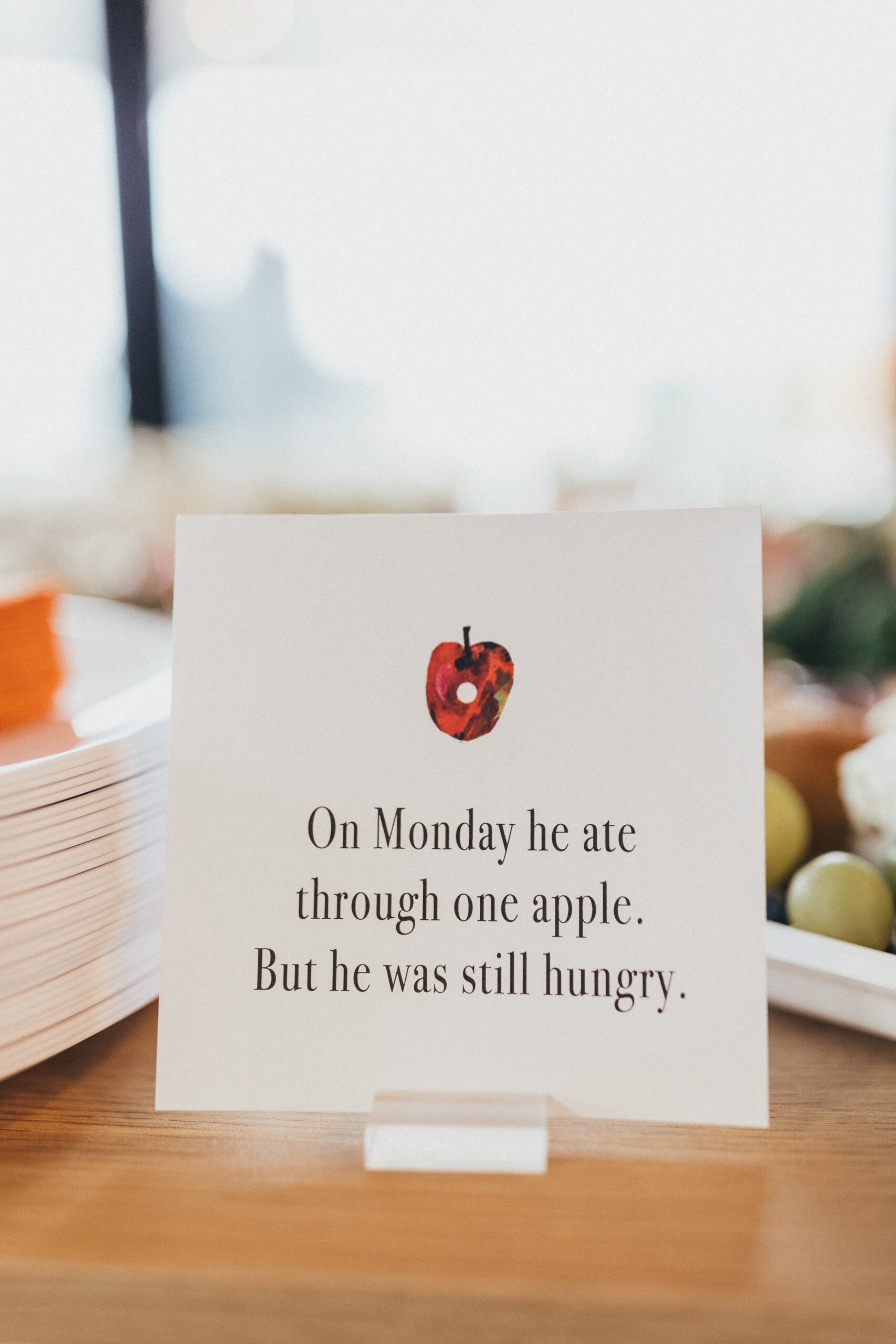 The Very Hungry Caterpillar Themed Birthday Party at BUS